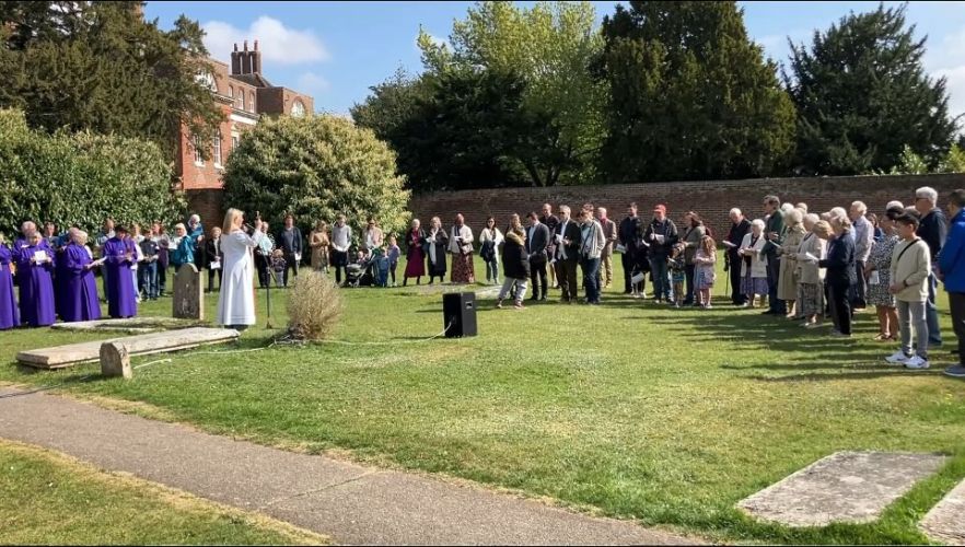 All Saints, Springfield gathered to celebrate the beginning of Holy ...